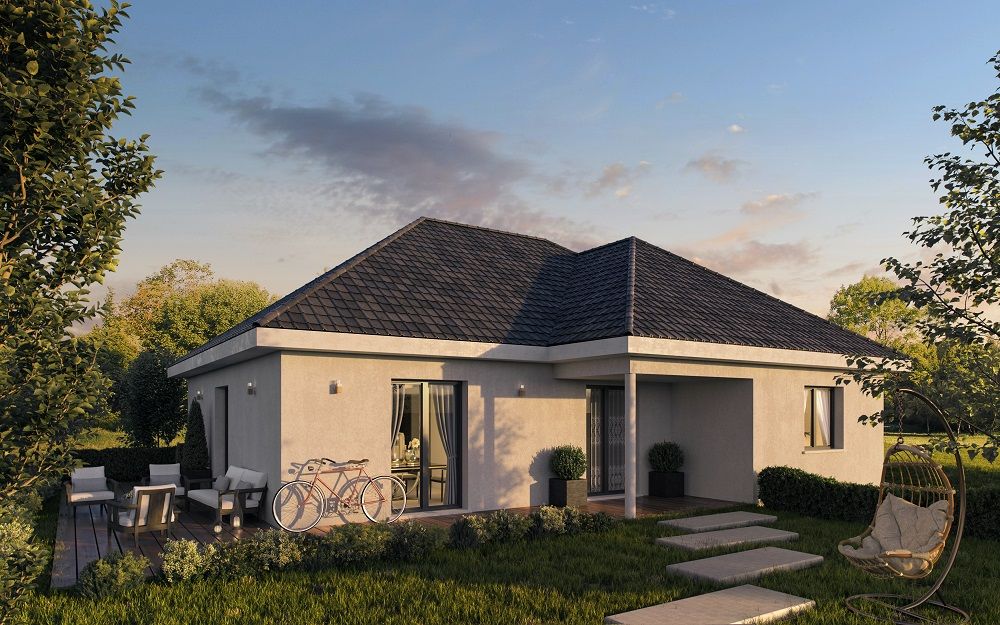 Achat maison plain pied Alsace personnalisable - Maisons Eden | Maisons ...